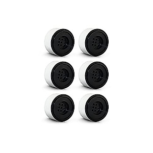 QPD Bathroom and Kitchen Water Faucet Filter System and Replacement Filter with 7 Adapters + 3 Exclusive for Pull-Out Faucet and Aerator (Sediment Water Filter) and 6 Replacement Sediment Filters
