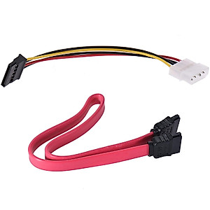 Warmstor SATA/PATA/IDE Hard Drive to USB 2.0 Adapter Converter Cable for 2.5" 3.5" Hard Disk HDD SSD with External AC Power Supply, Compatible with All Computer System PC Desktop Laptop