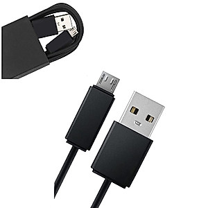 Aquelo Replacement Micro USB Charger Cable Cord Compatible with Beats Studio 3 Studio 2 Solo 3 Solo 2 Powerbeats 2 Powerbeats 3 Wireless Headphones Earphones (Black)