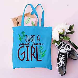 SPHENNE Canvas Tote Bag (Sky Blue)