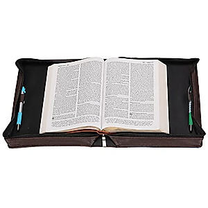Mr. Pen- Bible Cover for Men, Large(PLEASE PAY ATTENTION TO SIZE), Faux Leather Bible Cover, Bible Cover, Bible Case, Bible Bag, Bible Case for Men, Bible Holder, Bible Carrying Case, Bible Cover Case