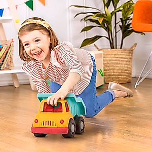 Battat- Wonder Wheels- Dump Truck – Toy Truck For Toddlers – Moveable Parts- Durable & Sturdy Construction Toy – Recyclable – Dump Truck