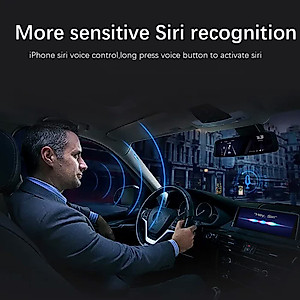 LEXXSON Wireless CarPlay Android Ai Box Wired to Wireless Android 9 Qualcomm Octa-core 4G+64G, Plug and Play