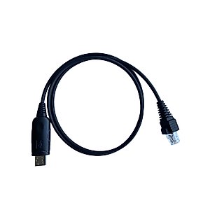 Alitaver N/A USB Programming Cable for Motorola Mobile CDM GM PRO Radio Maxtrac CDM750 CDM1250 CDM1550LS CM200 CM300 GM300 GM328 GM338 GM340 GM360 GM380 GM1280
