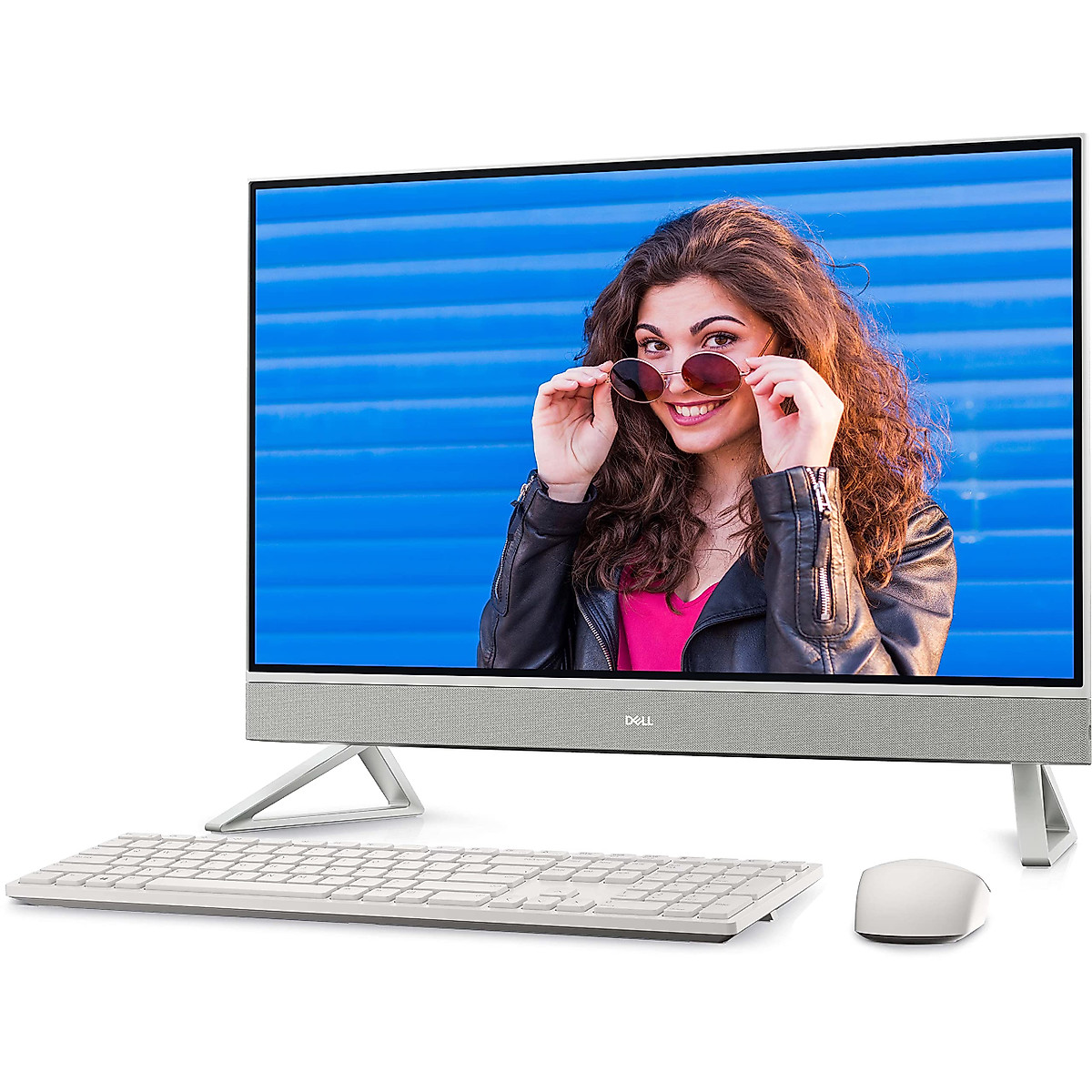 Dell Inspiron 7710 27" (1920x1080) Touch All-in-One Desktop (2023 New) | Intel 10-Core i7-1255U Processor | NVIDIA GeForce MX550 Graphics | WiFi 6E | Bluetooth | 64GB DDR4 2TB SSD+1TB HDD | Win11 Pro
