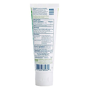 Tom's of Maine ADA Approved Wicked Cool! Fluoride Children's Toothpaste, Natural Toothpaste, Dye Free, No Artificial Preservatives, Mild Mint, 4.2 oz. 3-Pack (Packaging May Vary)