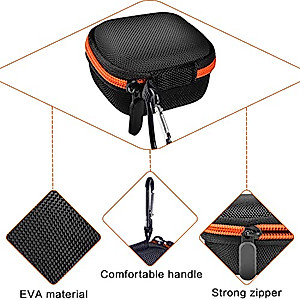 ANKHOH Case Compatible with Klein Tools 935DAG Digital Electronic Level and Angle Gauge, Finder Protractors Carrying Storage Holder Bag Fits for Degree Ranges Measures Batteries (Box Only), Orange