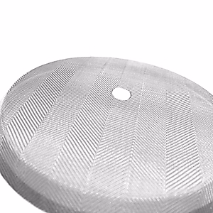 ACKLLR 4 Pack French Press Replacement Filter Screen,Reusable Stainless Steel Mesh Filters for Universal 1000 ml / 34 oz / 8 cup French Press Coffee Makers