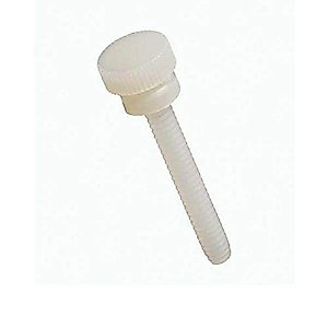 GRAINGER APPROVED Knurled Thumb Screw, 1/4-20 x 0.75 Inches, 10 Pack