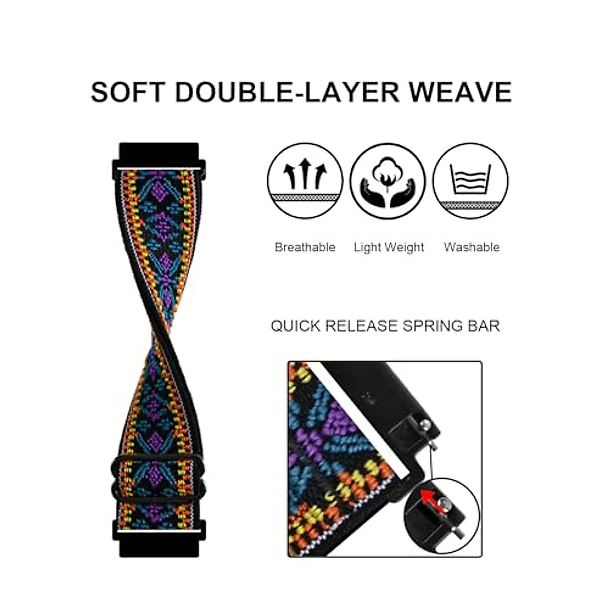 Khxriypha Nylon Band Replacement for Kids Compatible with Gizmo Watch Edition/Gizmo Watch 3/2/1 Gabb Watch/SyncUP Watch Elastic Sport Loop Bands with Adjustable Buckle for Girls/Boys