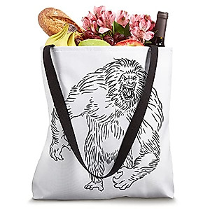 Big Burly Yeti - Animal Phenomenon Tote Bag