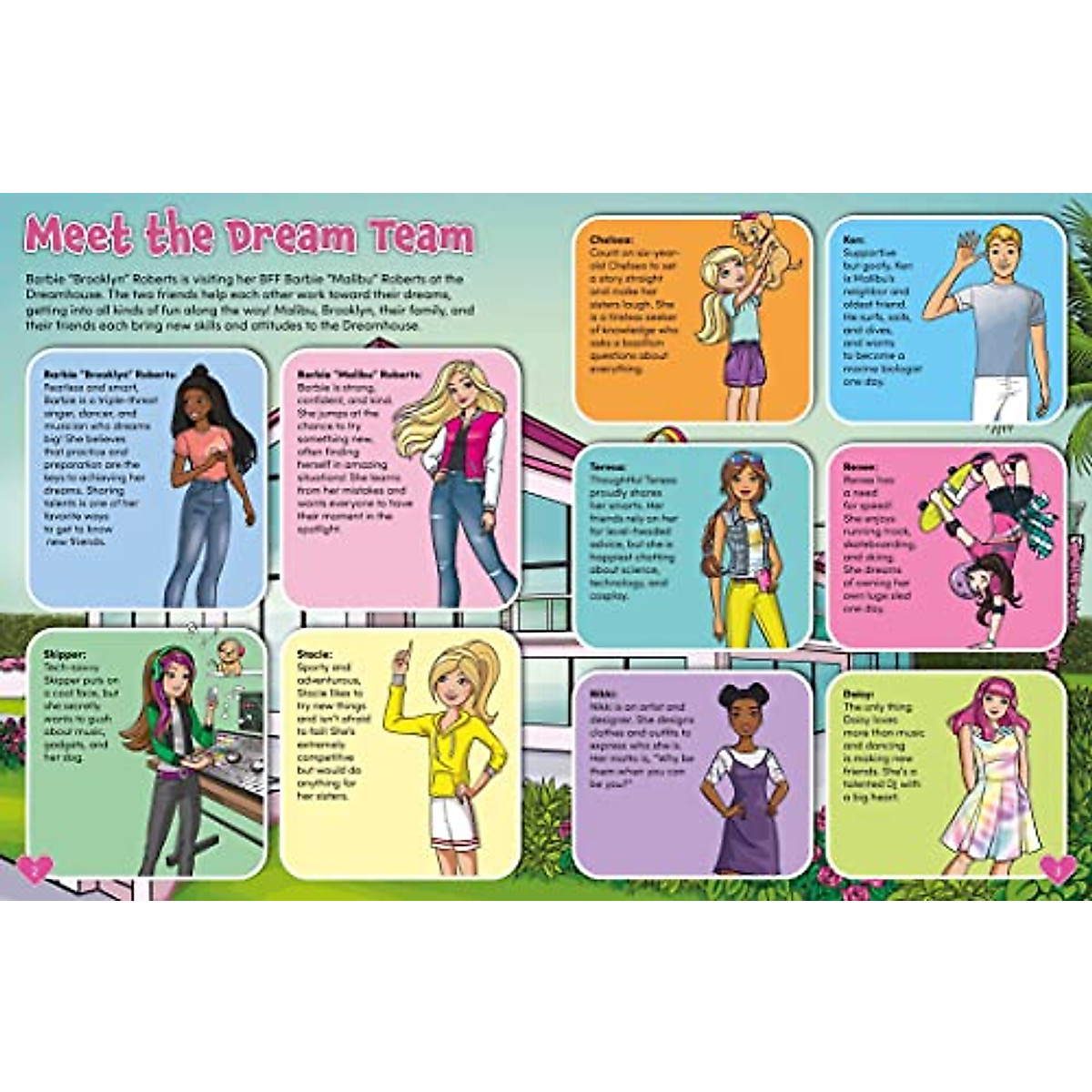 Barbie Dreamhouse Seek-and-Find Adventure: 100% Officially Licensed by Mattel, Sticker & Activity Book for Kids Ages 4 to 8