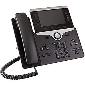 Cisco CP-8851-K9= 8851 IP Phone 5' (Renewed) (Power Supply Not Included)