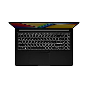 ASUS Vivobook 15X Laptop, 15.6” FHD Display, AMD Ryzen™ 5 7530U CPU, 8GB RAM, 512GB SSD, Windows 11 Home, Indie Black, S3504YA-DS51