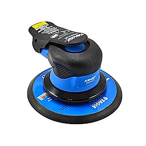 PROMA-X AIR 910-0603M 6 inch Pneumatic Random Orbital DA Sander, Hook & Loop Pad, 3/16 inch Orbit