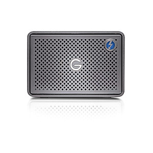 SanDisk Professional 12TB G-RAID 2 - Enterprise-Class 2-Bay Desktop Drive, 7200RPM Ultrastar drive inside, Thunderbolt 3, USB-C, HDMI Port, Hardware RAID - SDPH62H-012T-NBAAD
