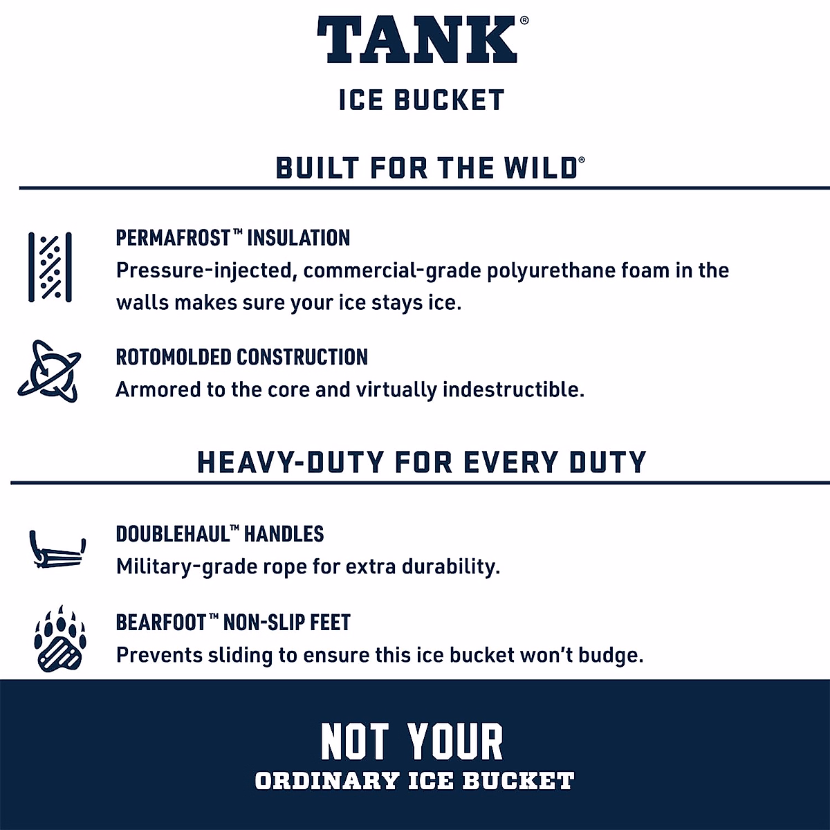 YETI Tank 45 Bucket Cooler, Desert Tan