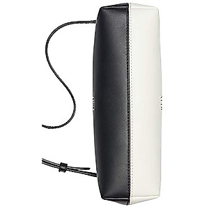 DKNY Farrah Leather Black & White Clutch