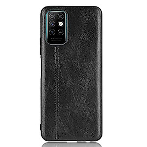Phone Case for Infinix Note 8i, Case for Infinix Note 8i Cow-Like PU Leather Style Protector Cover, Non-Slip Shockproof Cover for Infinix Note 8i Case
