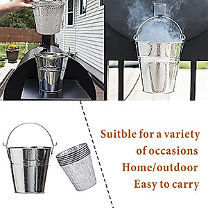 Aimuchen Drip Grease Bucket and 16-Pack Disposable Foil Liners Kits Replacement Parts HDW152 BAC407z,Compatible with Traeger Smoker Grills/Green Mountain Grill & Smokers BBQ Accessories