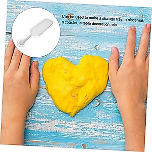 COHEALI Pallet Mold Resin Tray Silicone Soap Mold Molds for Resin Friend Ornament Silicone Molds for Resin Cup Mats Epoxy Moulds Resin Coaster Mould Coaster Mold Oar Shaped Tray Mould 1pc