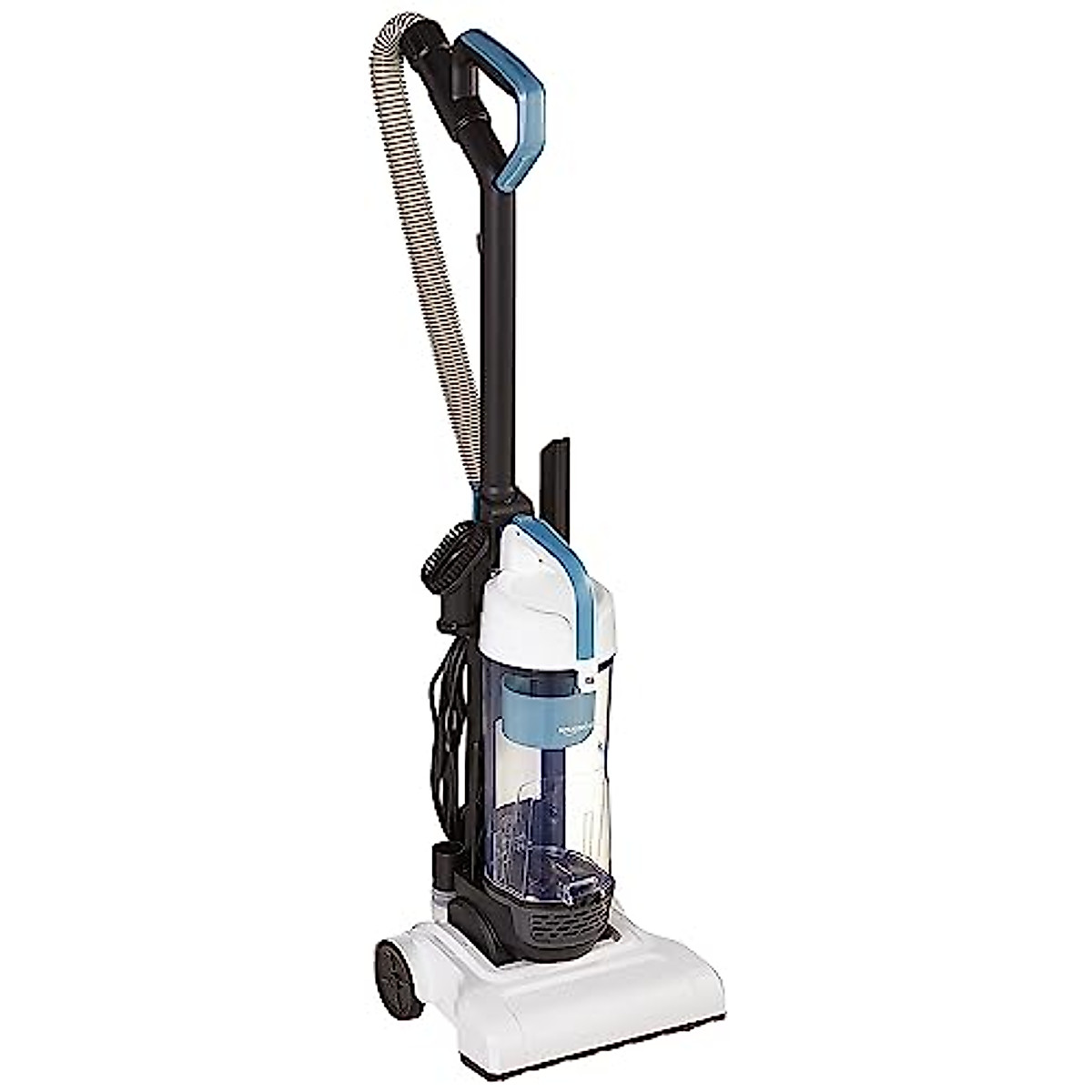 Amazon Basics Upright Bagless Lightweight Vacuum Cleaner, White