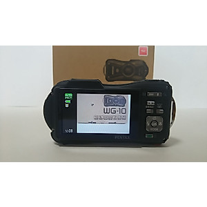 PENTAX Water Proof Digital Camera PENTAX WG-10 Red 1cmMacro Macro Stand PENTAX WG-10RD