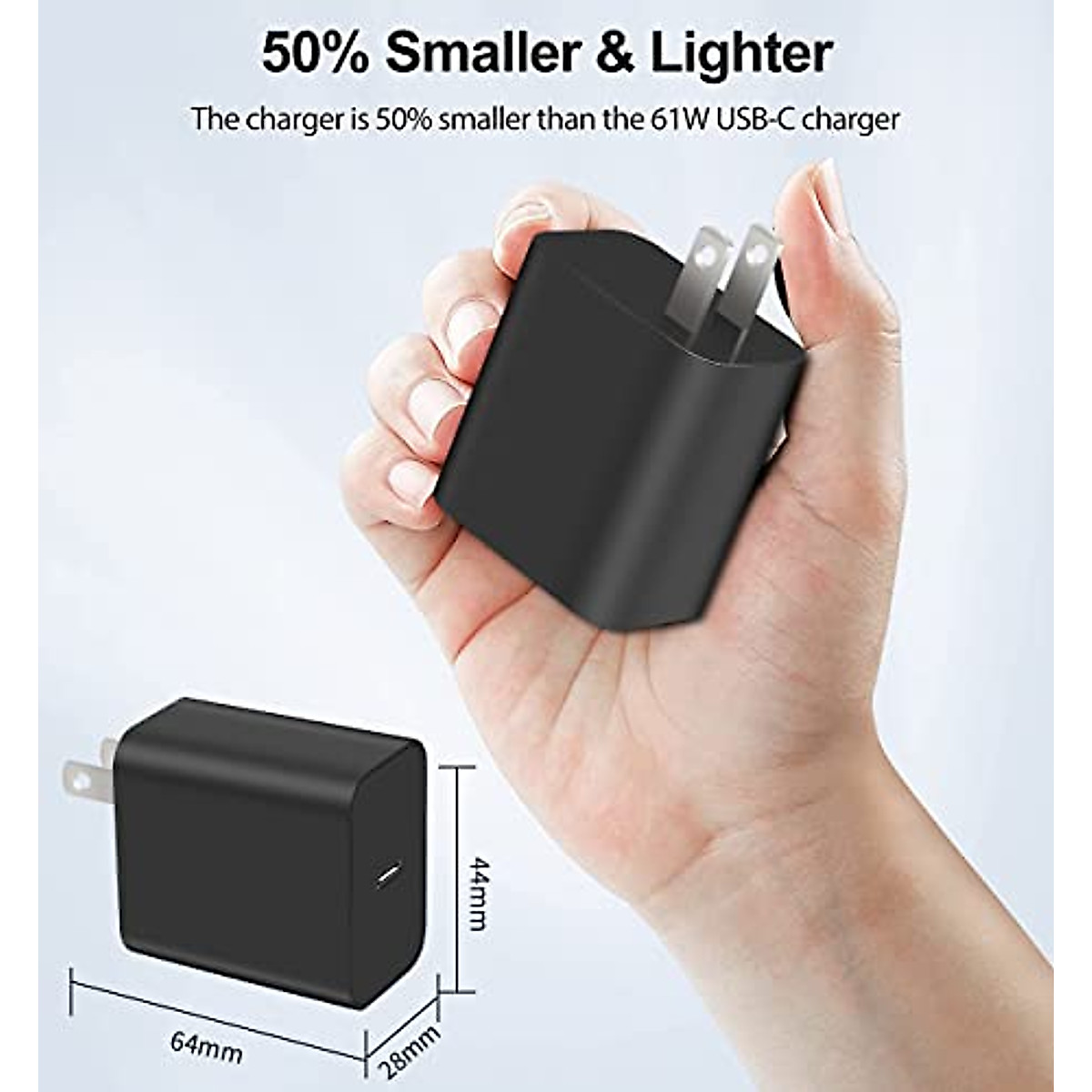 45W USB C Charger Super Fast Charging Block Type C Wall Charger Supports Super Fast Charging 2.0 for Samsung Galaxy S23 Ultra/S23+/S23, S22/S21/S20/Note 20/Note 10, PPS Charger Block (2 Pack)