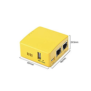 NanoPi R1S Allwinner H3 RAM 512M Tiny Computer & Router Dual Gbps Ethernet, in Pocket to go