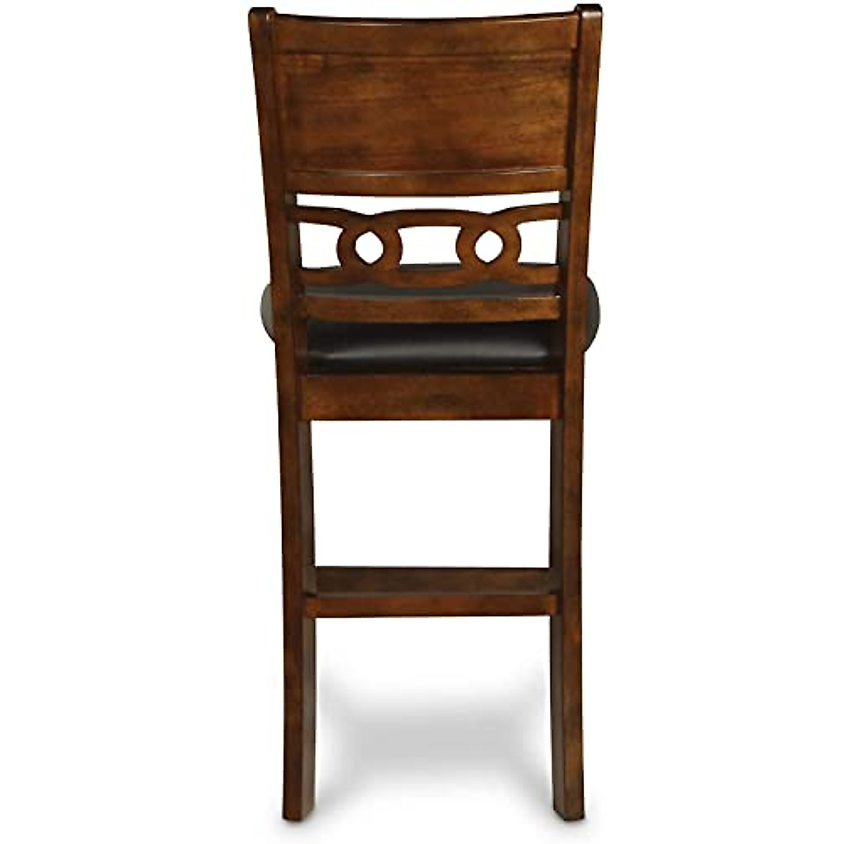 New Classic Furniture Gia 5-Piece Counter Dining Table Set, 42.25-Inch, Brown