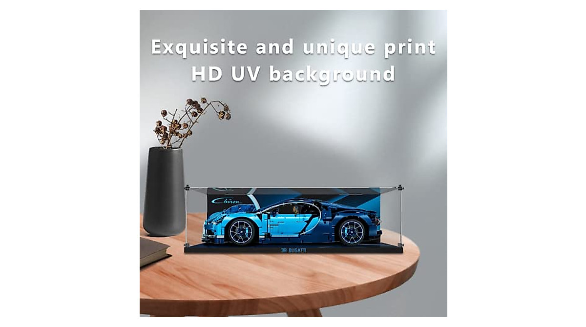 Xunsan Acrylic Display Case for Lego 42083 - Stylish Protection