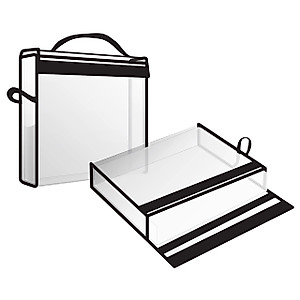 Totally Tiffany TT-SASC-PT12X12 12" x 12" Paper Taker, Clear