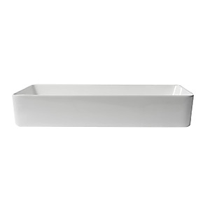 ALFI brand ABC902-W Bathroom Sink, White