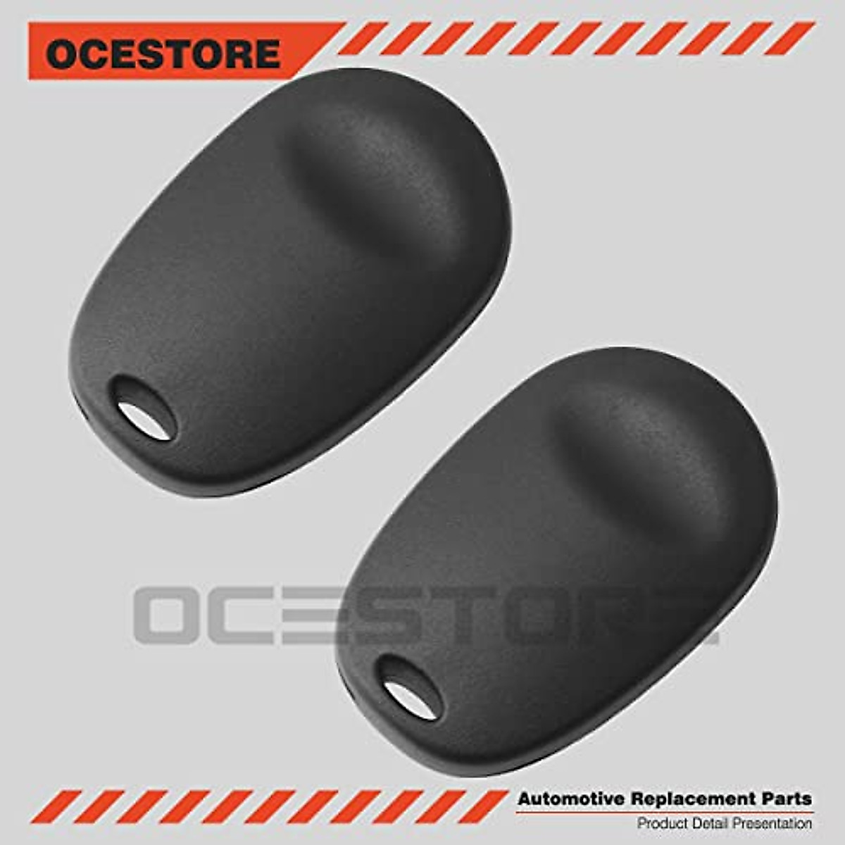 OCESTORE 2Pcs Car Key Fob Keyless Entry Remote GQ43VT20T 3-btn Compatible with Tundra Tacoma Sequoia Highlander Sienna