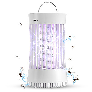 AICase Portable Electronic Rechargeable Mosquito Fly Killer lamp/Bug Zapper for Summer Trip,Outdoor Camping,Patio,Home and Garden