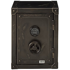 Longhorn Gun Safe by Rhino Metals, LSB2418 Home & Office Security Safe, Cabinet Safe with Electronic Lock, 60 Minutes Fire Protection, 130lbs