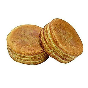 JapanBargain 4742, Japanese Obanyaki Pan Stuffed Pancake Toaster Large 3 inch Pancake Maker Nonstick Aluminum Pan, Four Molds