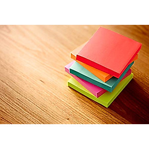 Post-it Notes, 3x5 in, 5 Pads, America's #1 Favorite Sticky Notes, Poptimistic, Bright Colors, Clean Removal, Recyclable (655-5UC)