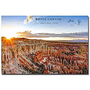 Bryce Canyon National Park Travel Landscape Refrigerator Magnet Size 2.5" x 3.5"