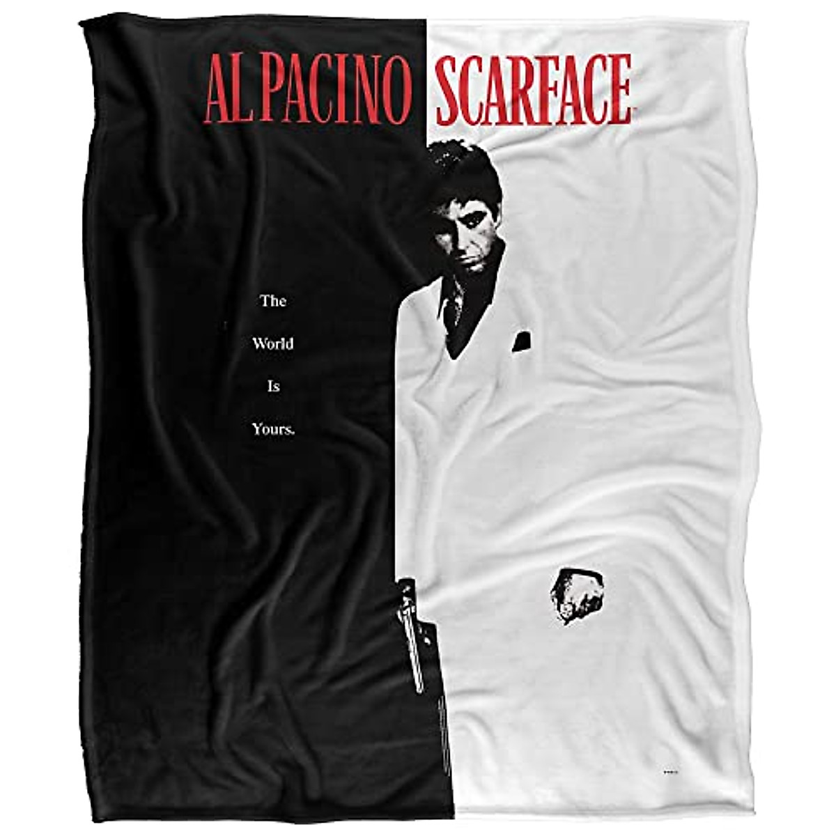 Scarface Poster Officially Licensed Silky Touch Super Soft Throw Blanket 50" x 60"