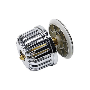 Meprotal Kitchen Sink Drain Strainer, Brass Bathroom Drain Stopper, Pop Up Bathtub Drain Stopper with Filter Hair Catcher