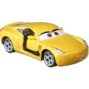 Disney Cars Toys and Pixar Cars Trainer Cruz Ramirez, Miniature, Collectible Racecar Automobile Toys Based on Cars Movies, for Kids Age 3 and Older, Multicolor
