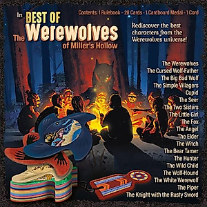 Zygomatic Best of The Werewolves of Miller's Hollow Party Game Box Set - Ultimate Character Collection! Bluffing & Deduction Game for Kids and Adults, Ages 10+, 8-28 Players, 30 Min Playtime, Made