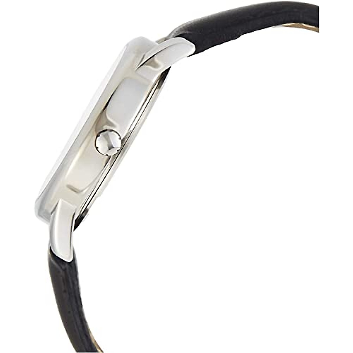 Timex Men's T205019J Easy Reader Black Leather Strap Watch