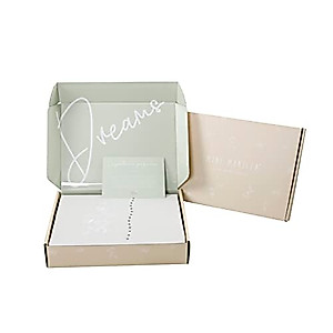 Mini Manilla Hotel Style 5 Piece Crib Set White/Stone