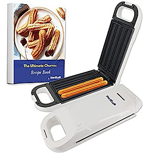 Churro Maker by StarBlue with FREE Recipe e-Book - Cook Healthy and Oil-free Churros in just minutes 110-120V 60Hz 750W (Model: SB-SW903)