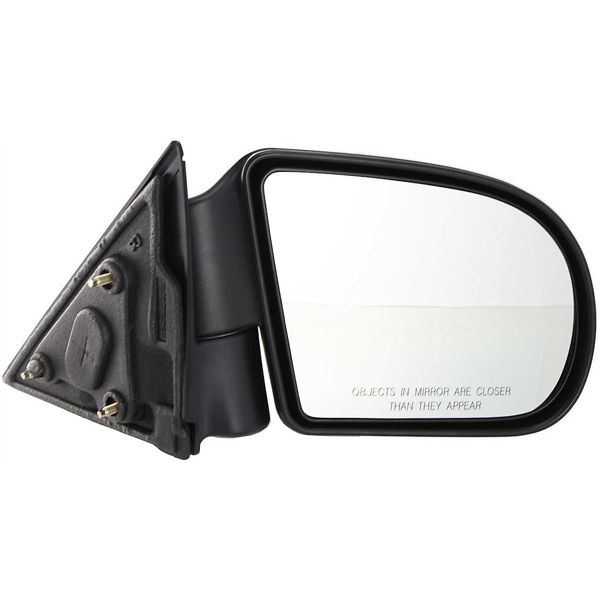 Kool-Vue Mirror Set of 2 Compatible with 1999-2004 Chevrolet S10, 1999-2005 Blazer, Fits 1999-2004 GMC Sonoma & 1999-2005 Jimmy Driver and Passenger Side Manual Folding, Textured Black, Manual Glass