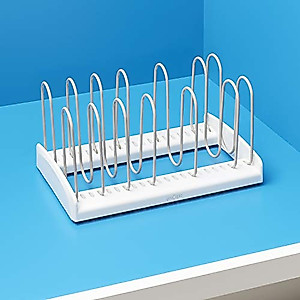 YouCopia Pan and Lid Rack Extra Wire Dividers, Gray