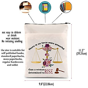 Lawyer Book Sleeve Law School Graduation Gift Law Student Book Protector Judge Student Gift Female Attorney Book Cover