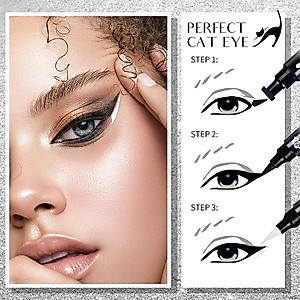 SHARLOVY eye pen 2 PACK black and white